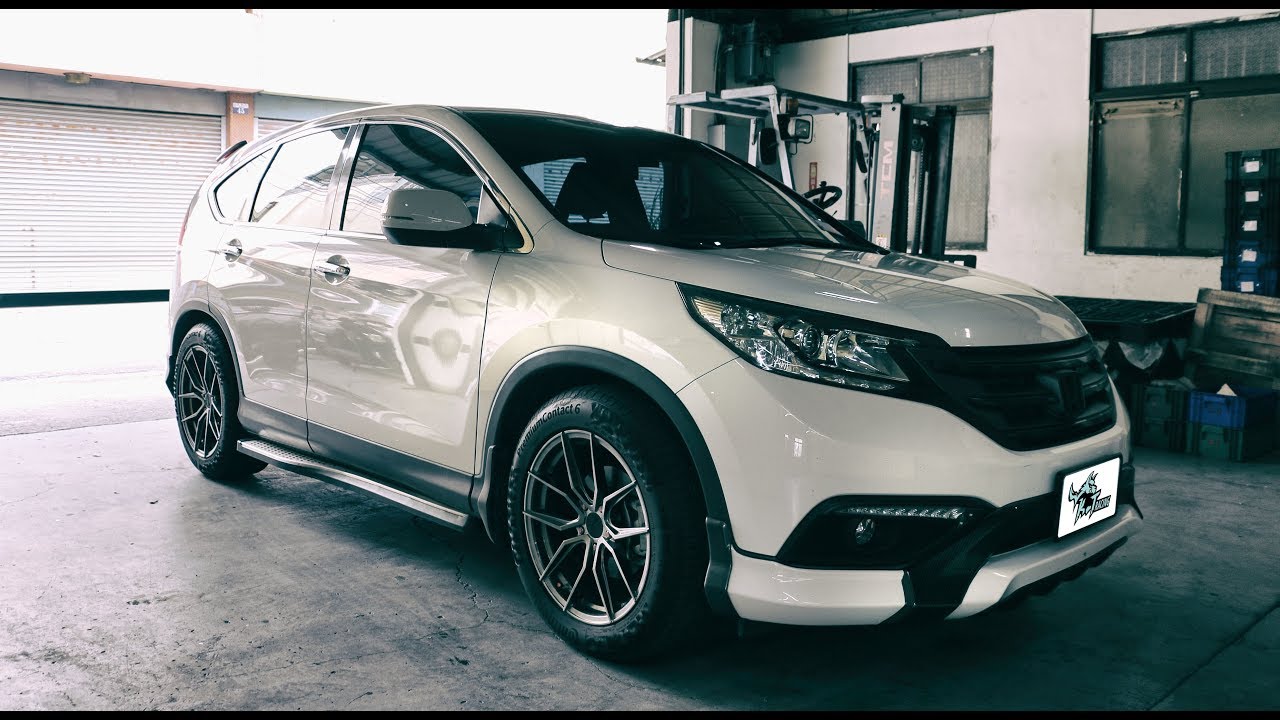 HONDA CRV4 RM1-RM4 installed KT Racing Coilovers - YouTube