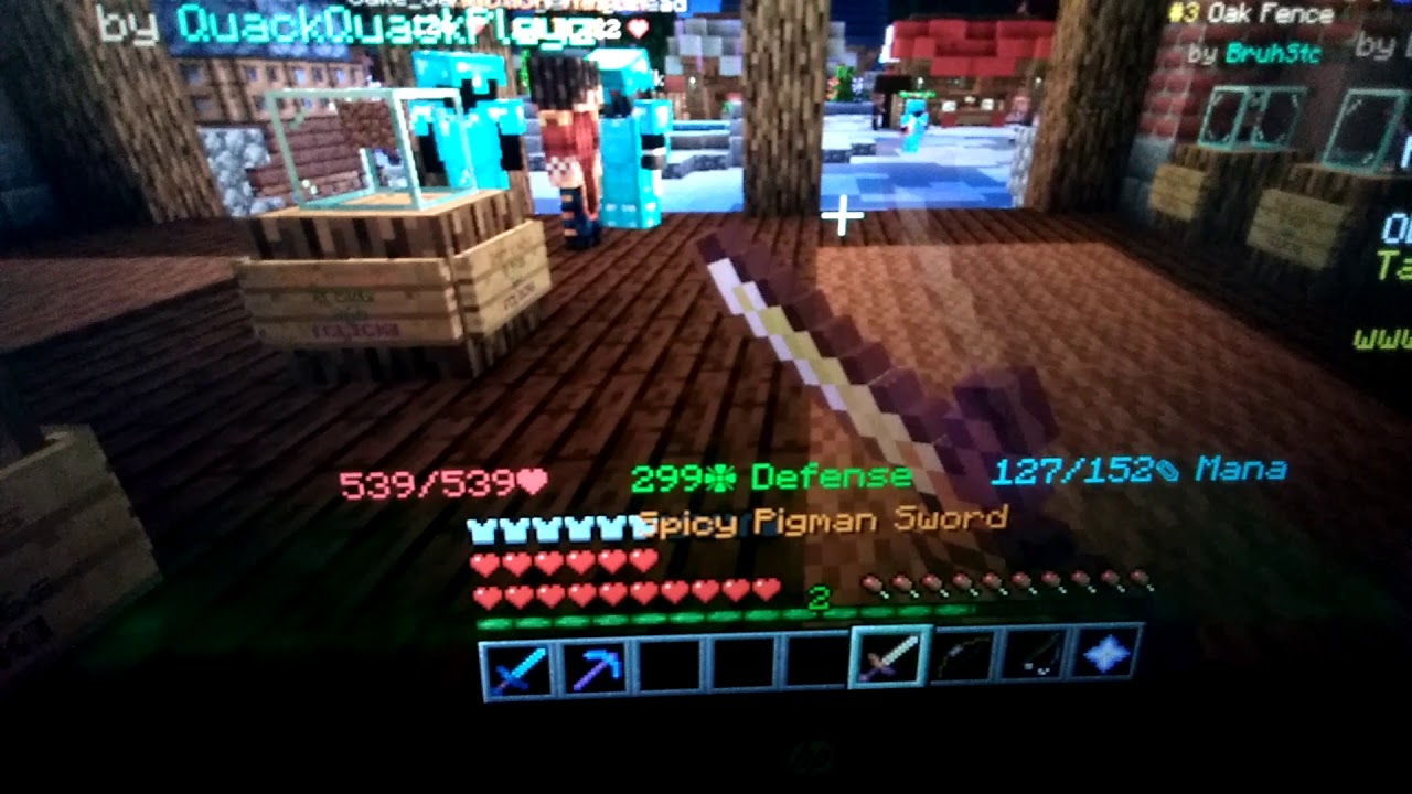 I got a pigman sword in hypixel Skyblock - YouTube