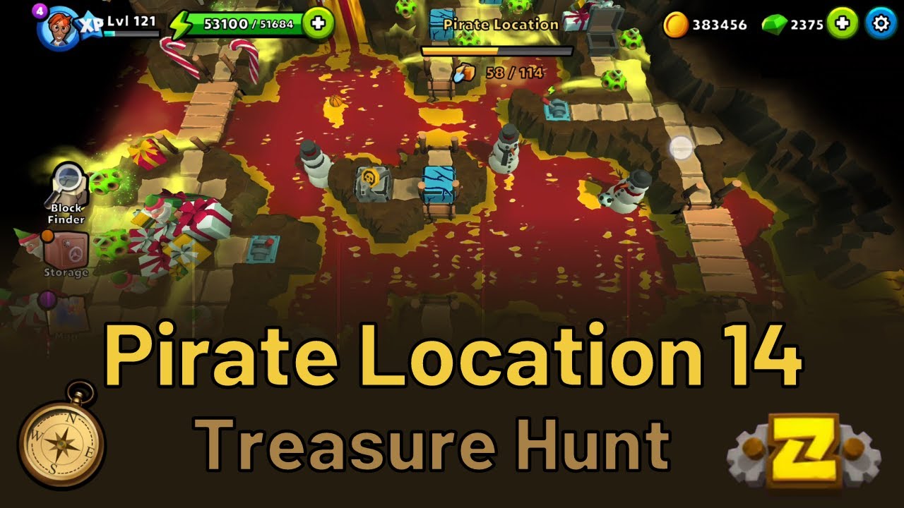 Pirate Location 15 - Treasure Hunt - Puzzle Adventure - YouTube