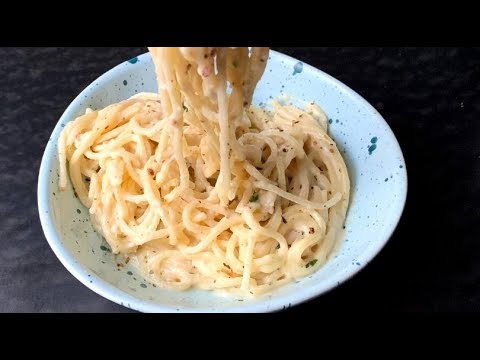 Spaghetti in white sauce | White sauce Pasta - YouTube
