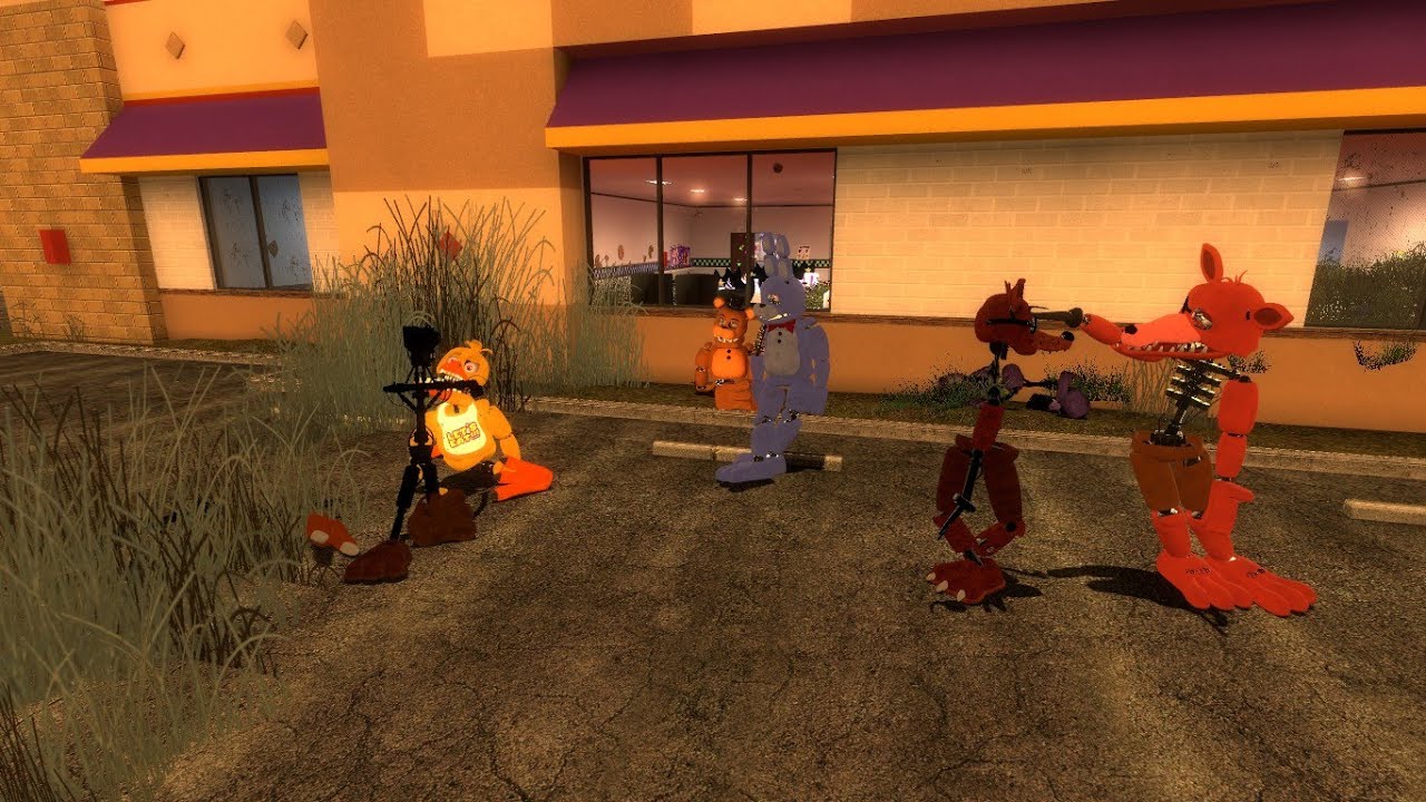 gmod fnaf | the remaking part 2 - YouTube