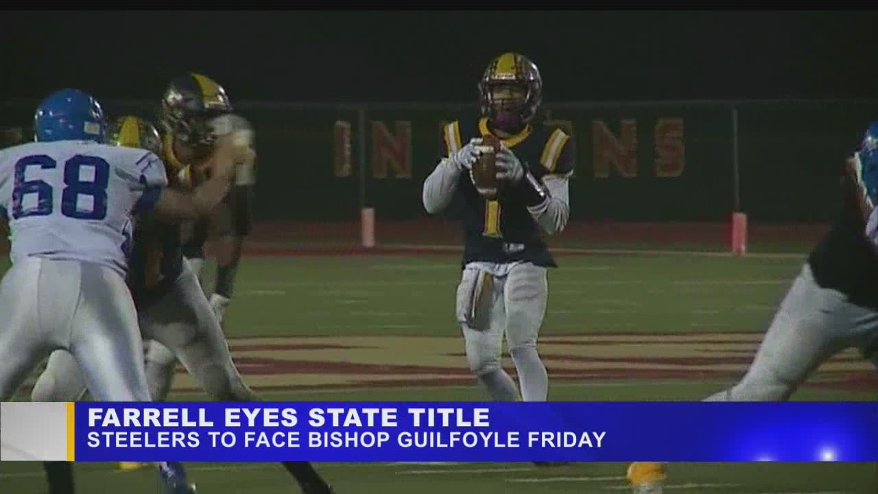 Farrell set for state championship game - YouTube