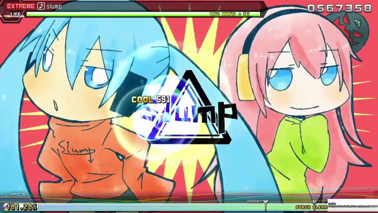 Slump (Extreme) - Hatsune Miku Project DIVA Future Tone (PS4) (Perfect ...