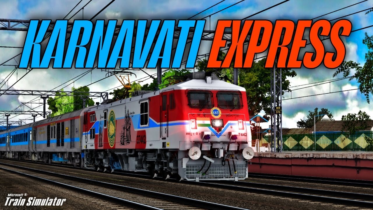EXPERIENCE THE REAL LIFE 🚆TRAFFIC IN 12934 KARNAVATI EXPRESS TRAIN ...