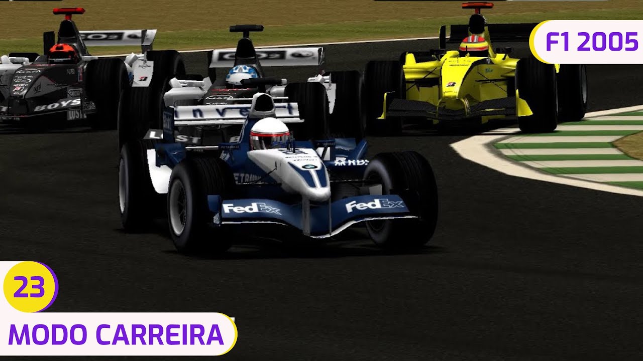 4K | F1 2005 PS2 | Modo Carreira no Difícil | EP 23 - YouTube