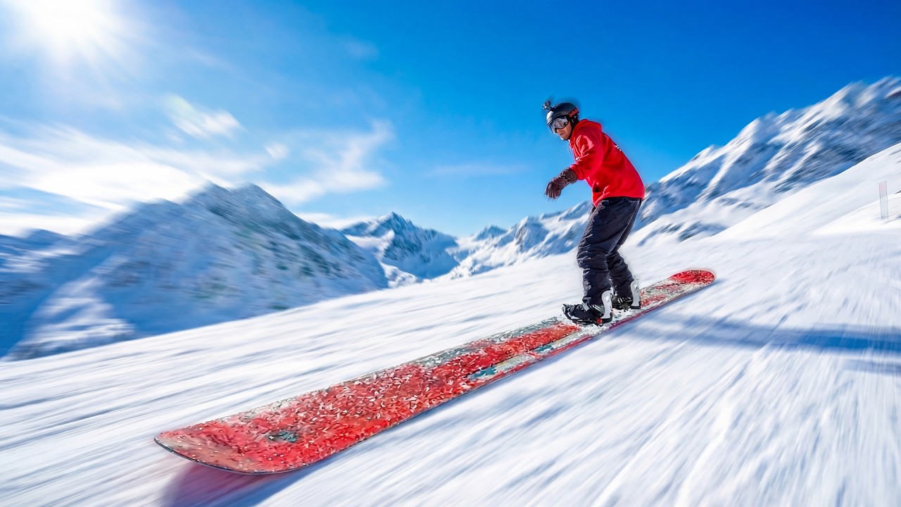 World’s longest snowboard… - YouTube