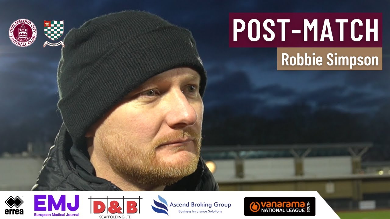 Robbie Simpson Post Chesham United (H) - YouTube