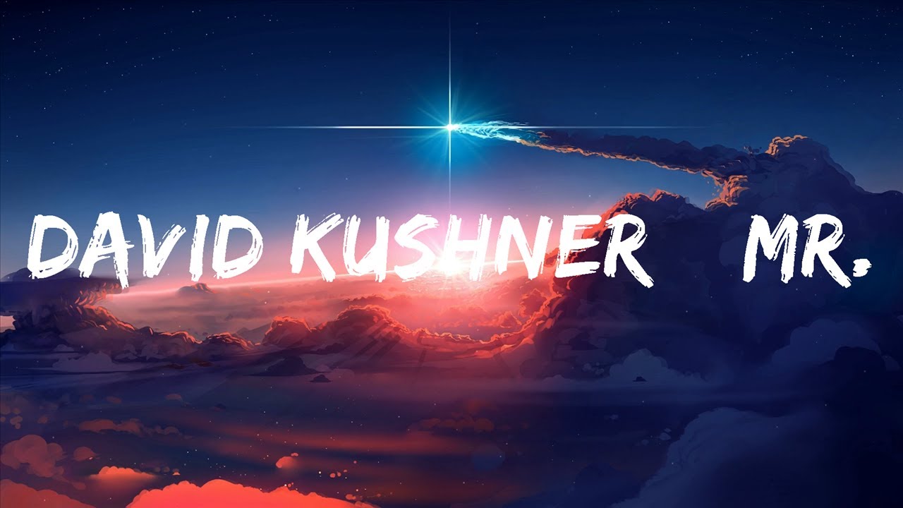 David Kushner – Mr. Forgettable (Lyrics) - YouTube