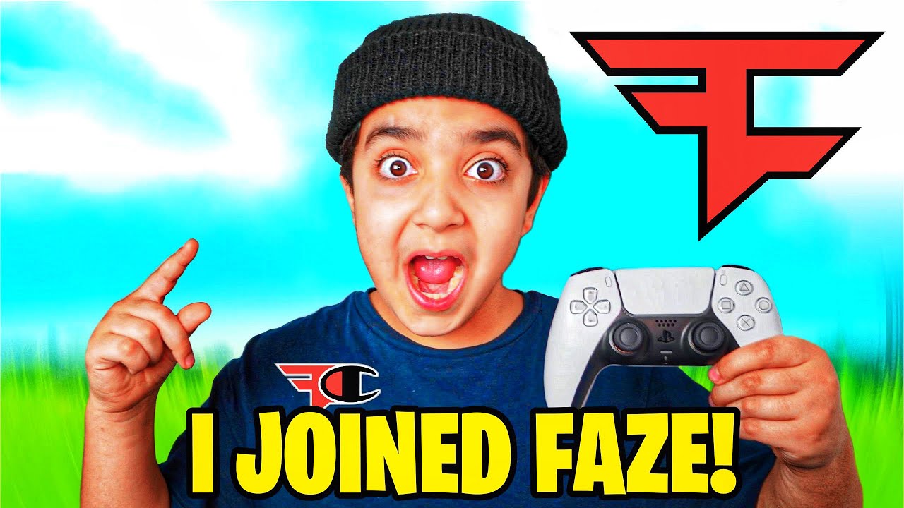 My Little Brother Joined FaZe Clan! (FAZE BABYSCRUBZ) - YouTube