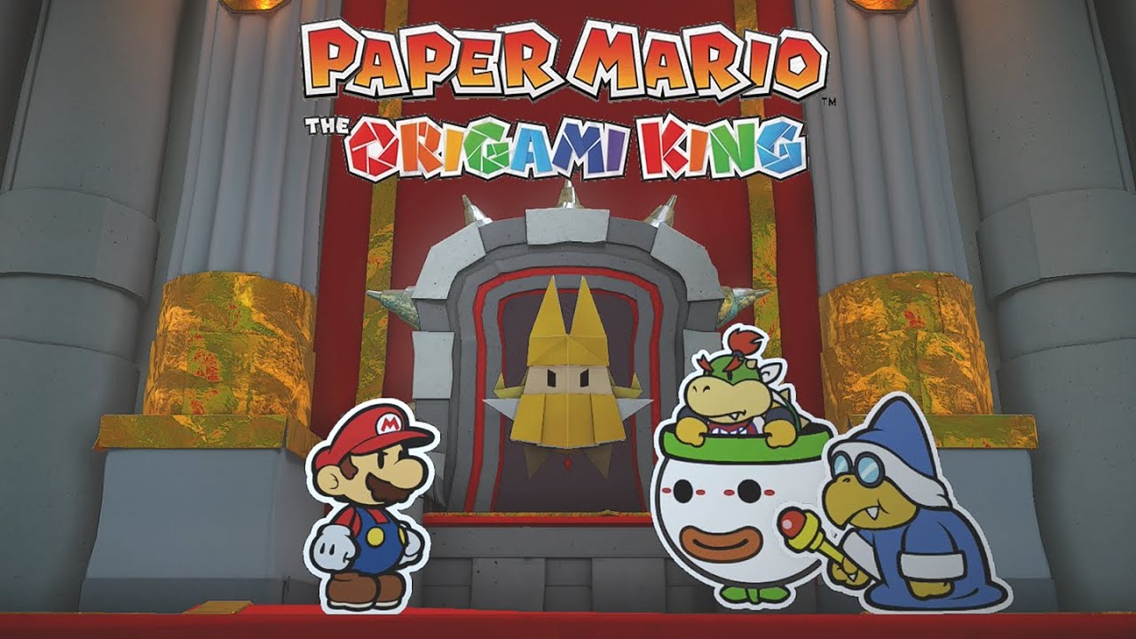 Paper Mario: The Origami King - Part 15: Bowser's Castle - YouTube