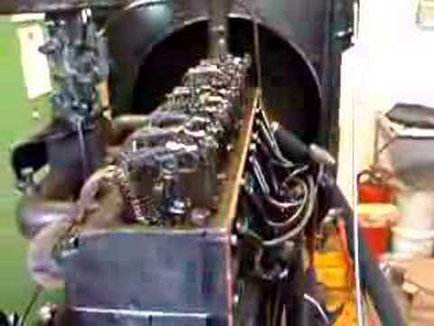 Opel Blitz 3,6l Motor starting - YouTube