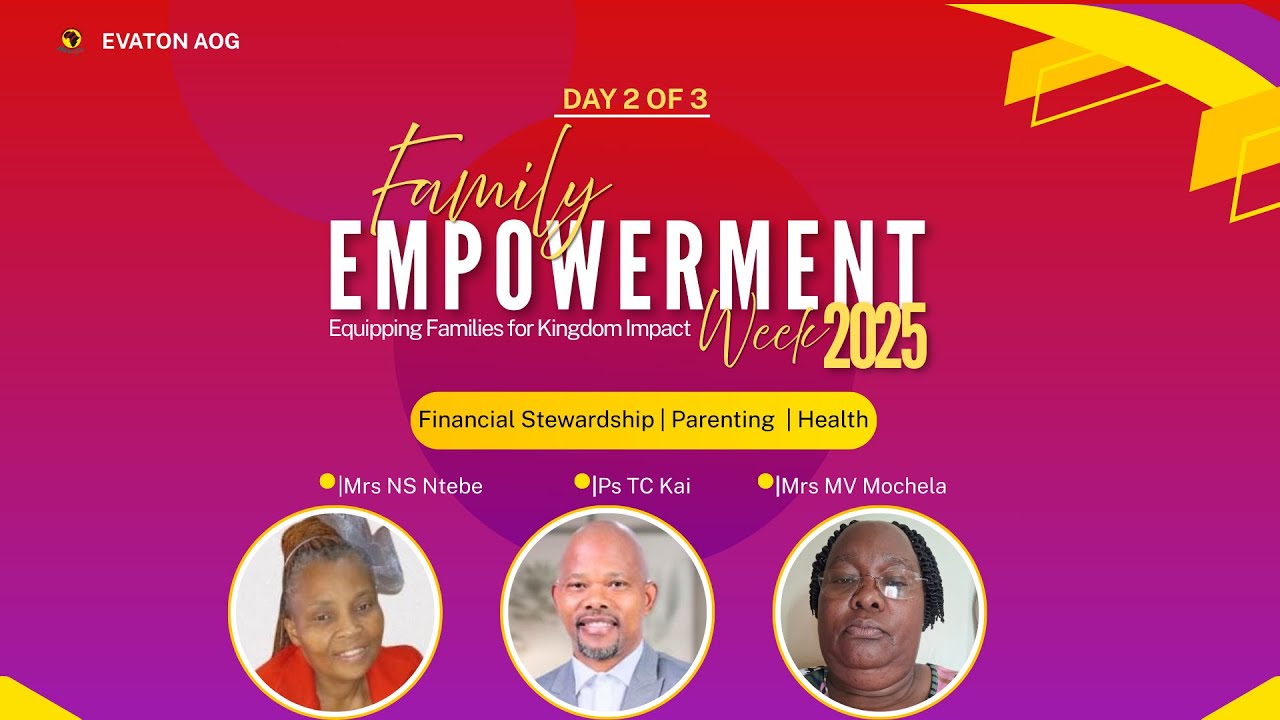 Family Empowerment Week 2025 || Mrs NS Ntebe || Financial Matters ...