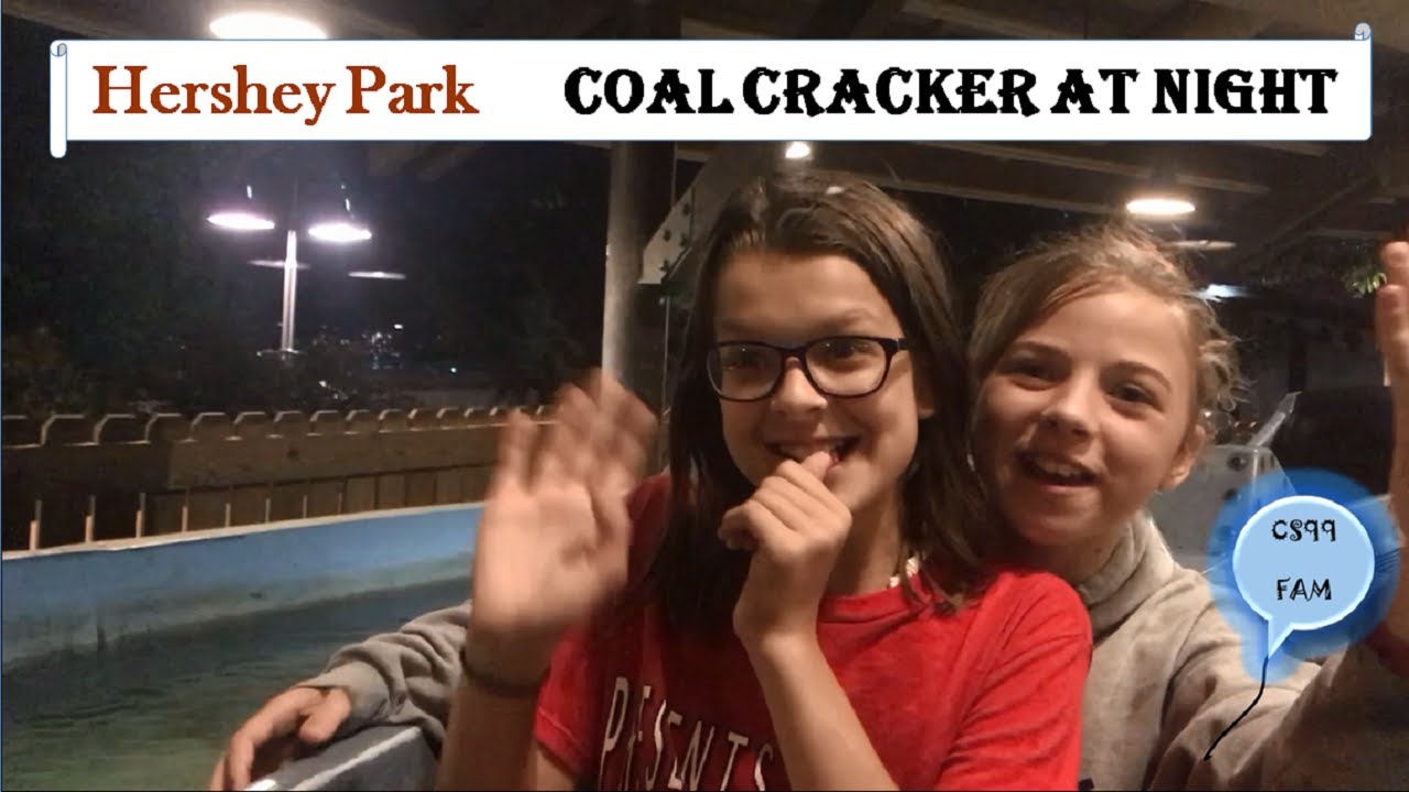 Hershey park (Coal Cracker at Night) - YouTube