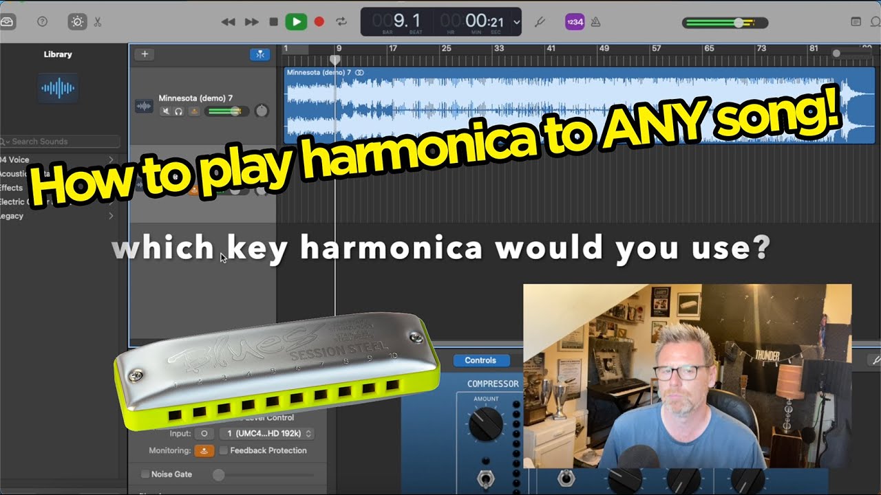 How to Play Harmonica to ANY Song - YouTube