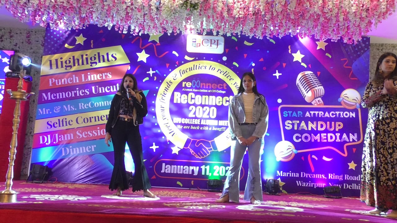 Reconnect-2020 || CPJ College Alumni Meet || IP University || CPJ ...