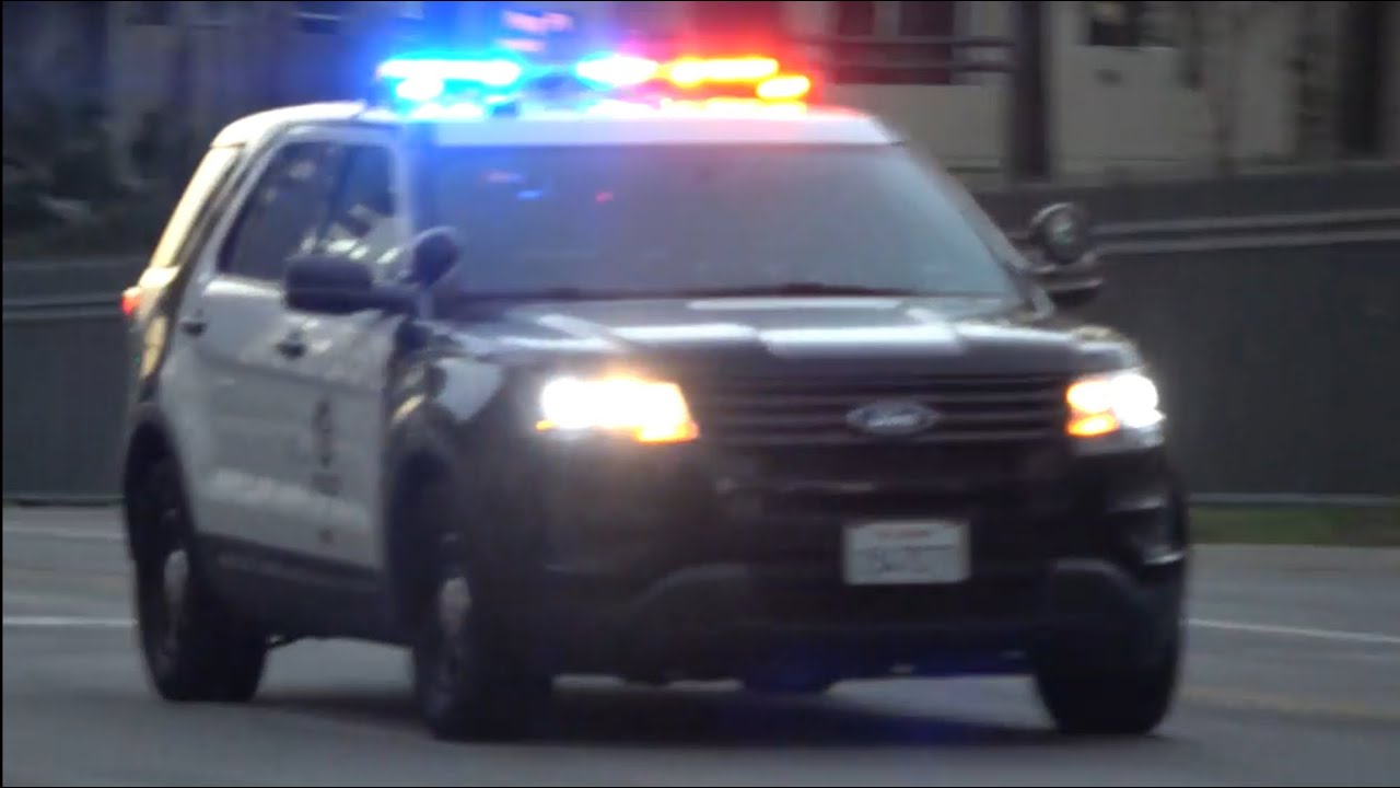 LAPD Ford Explorer Responding - YouTube