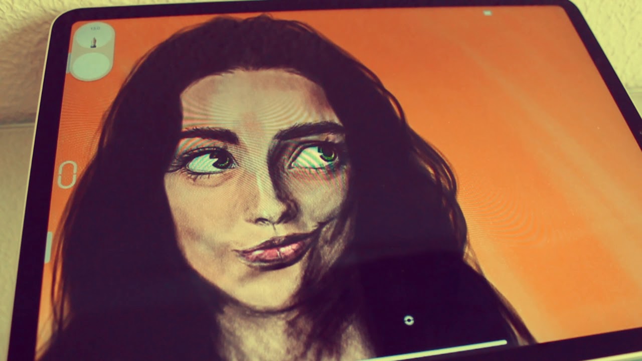 Going Paperless with iPad Pro · First iPad Pro Painting - YouTube