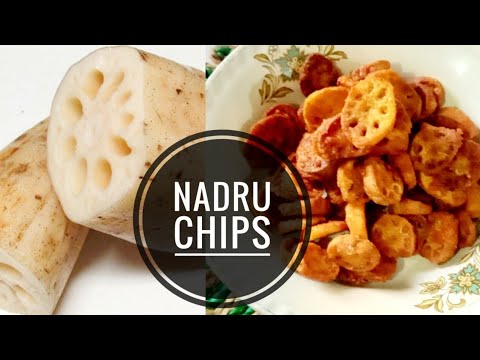 Nadru chips | kashmiri style Nadru chips Recipe | Lotus Root Chips ...