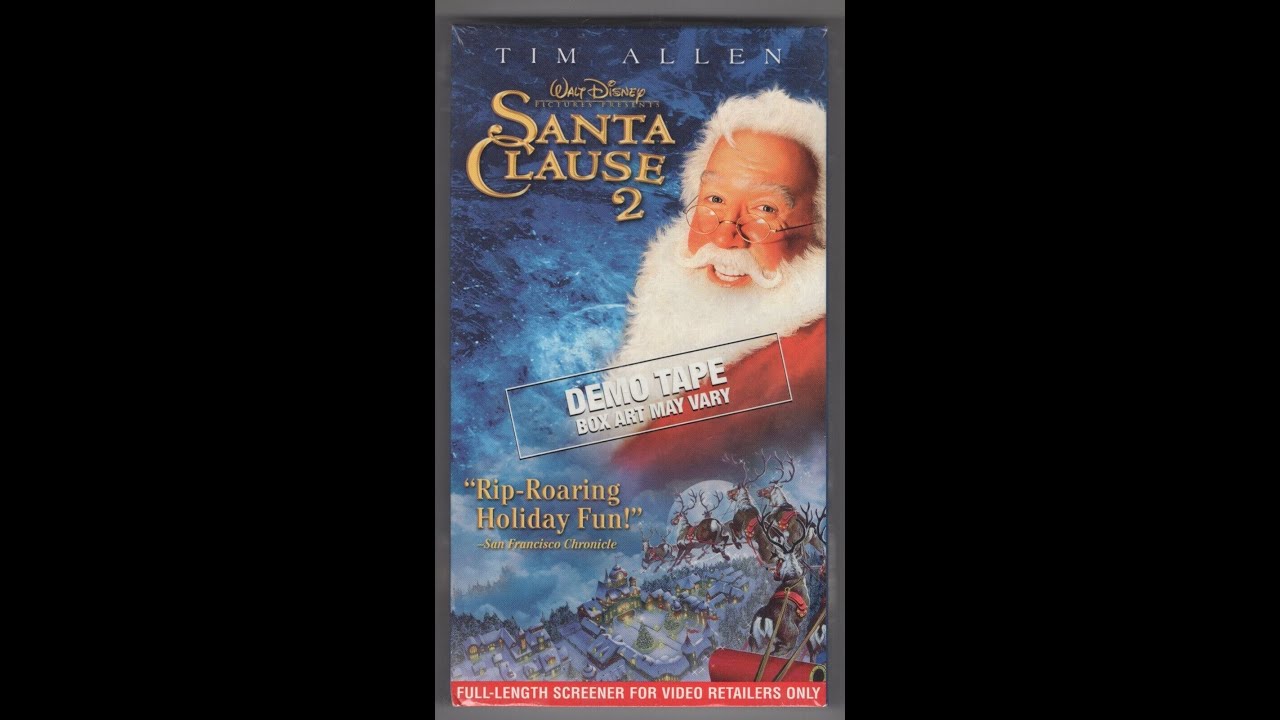 Opening to The Santa Clause 2 Demo VHS (2003) - YouTube
