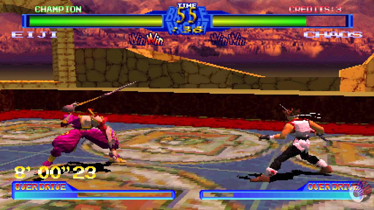 Arcade Playthrough: Battle Arena Toshinden 2 - YouTube