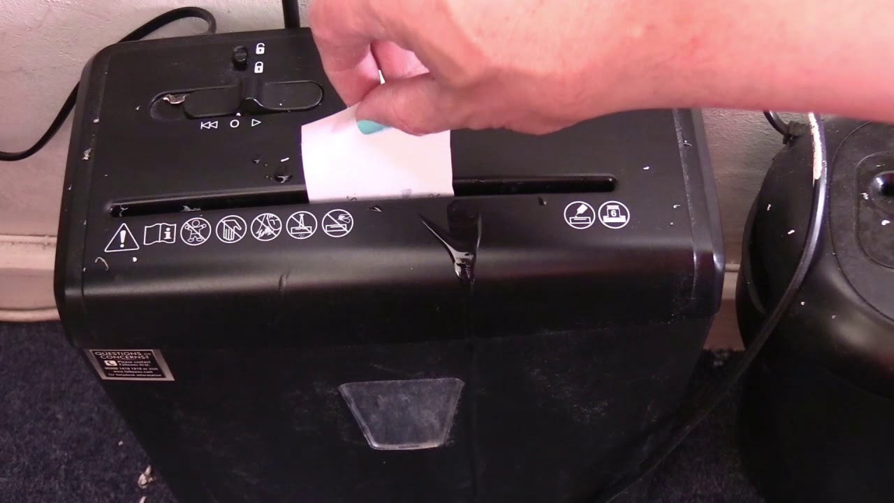 How to make a paper shredder last longer| Idea| Paper shredder - YouTube