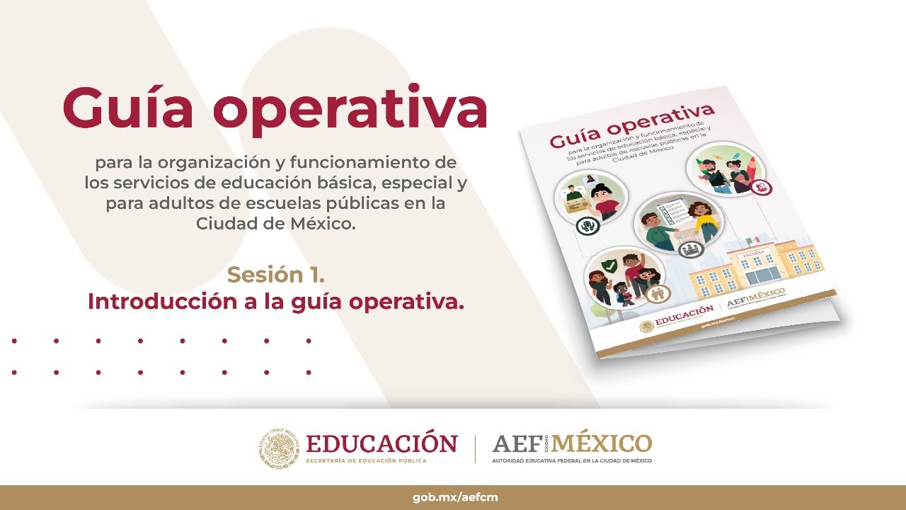 Introducción a la guía operativa. - YouTube