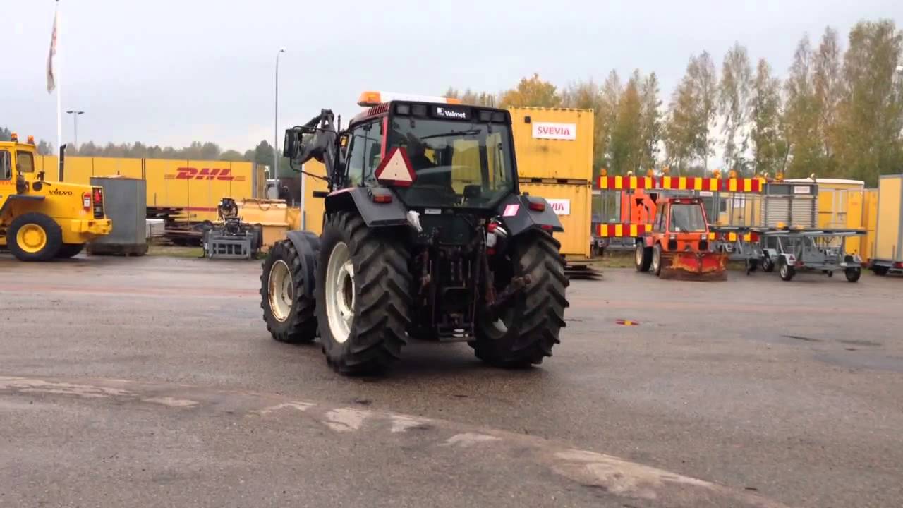 Traktor Valmet 6400 - YouTube