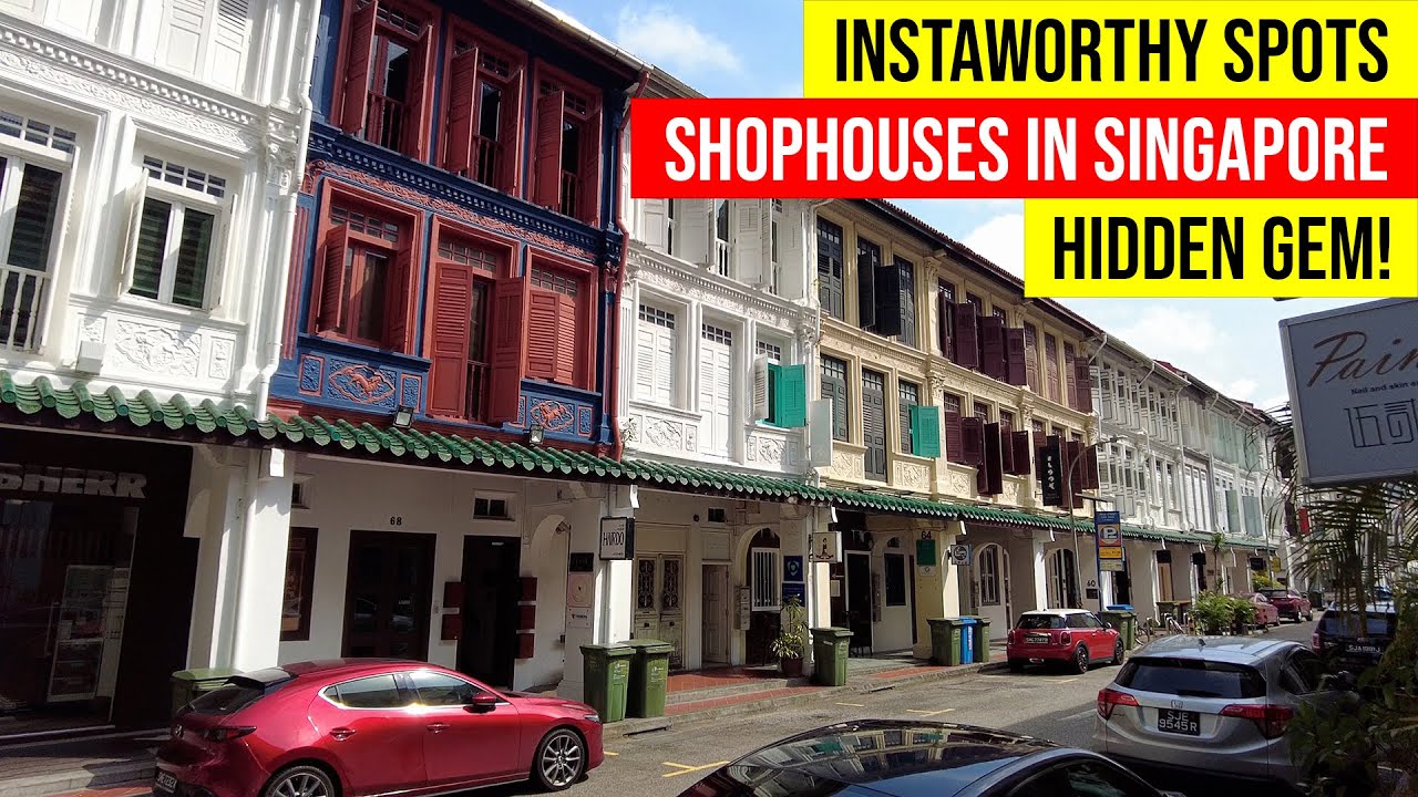 Hidden Gem! Instaworthy spots in Singapore | Beautiful Shophouses ...