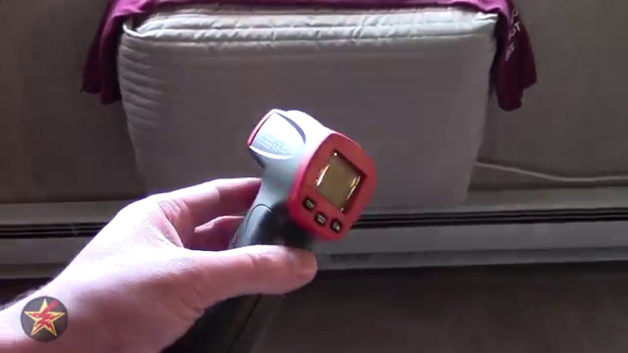 Amprobe IR-710 Infrared Thermometer Review - YouTube