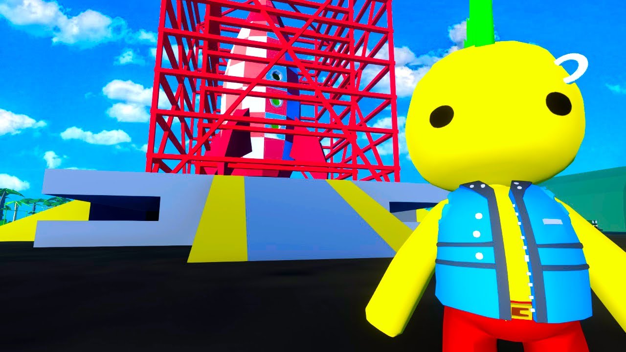 I Found a Secret Rocket Ship in A Military Base?! (Wobbly Life Gameplay ...