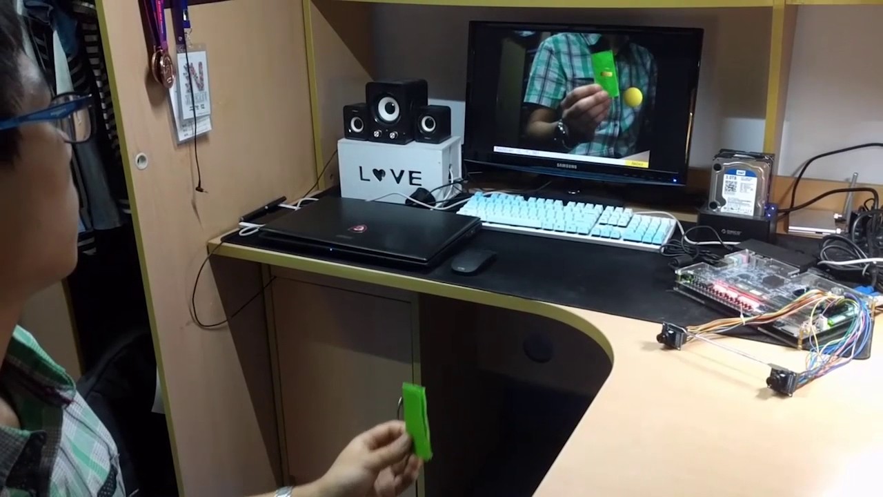 FPGA-based 3D AR CAD System: Presentation Video - YouTube