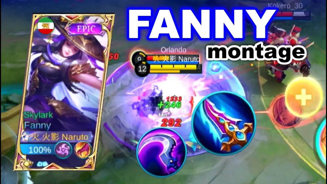 مونتاژ گیم پلی فنی | به همراه بیلد و امبلم ست |Fanny Montage | Build ...