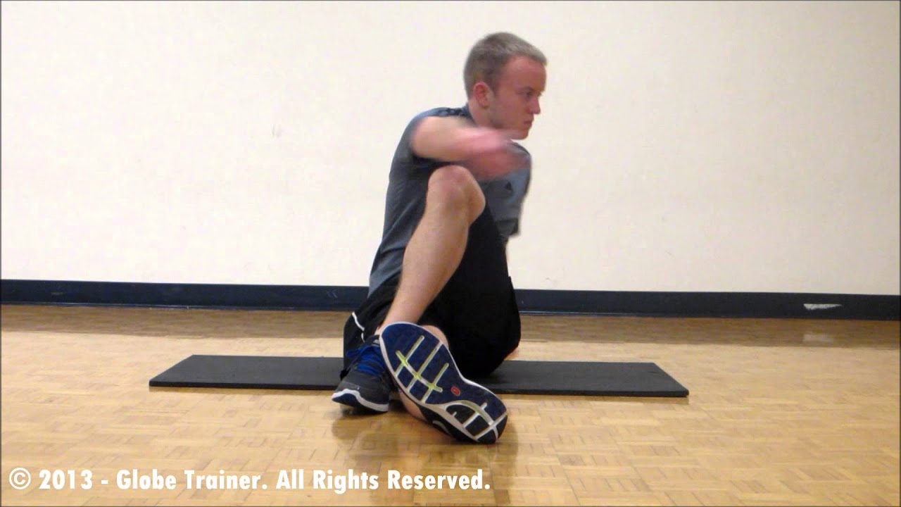 Static Trunk Rotation Stretch - YouTube