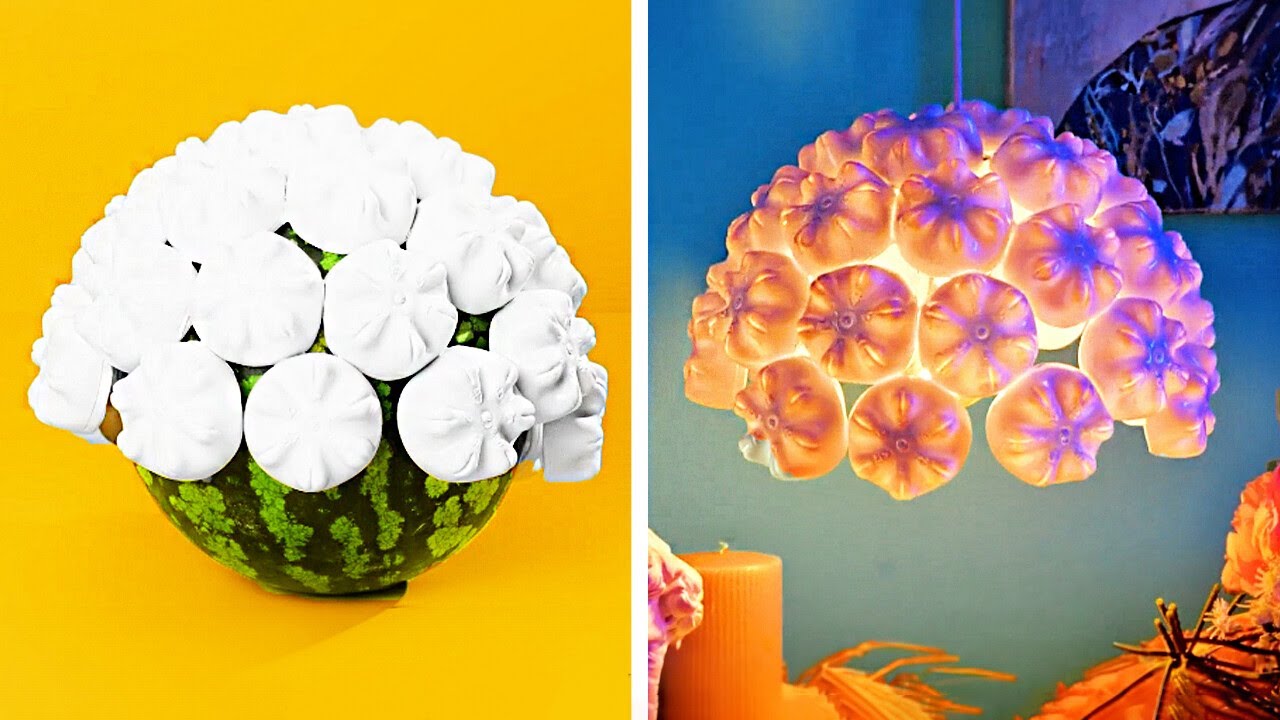 Cute crafts with Recycling materials - YouTube