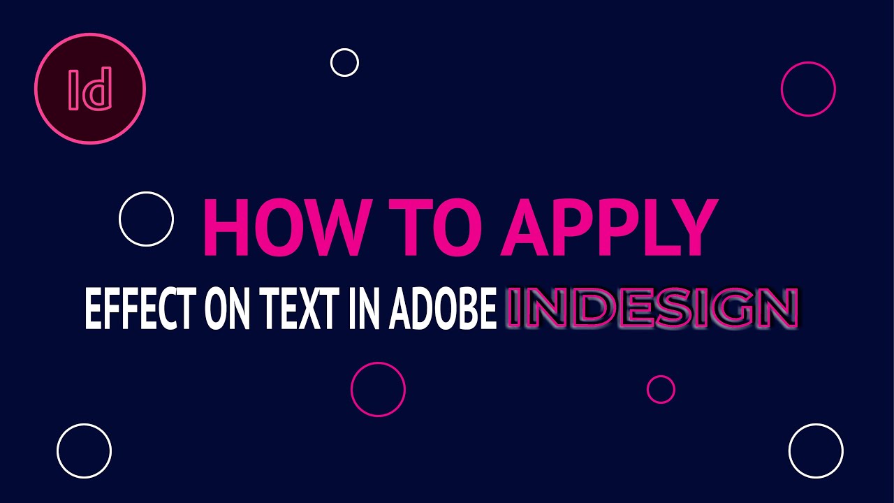 How To Add Awesome Effect On Text In Adobe InDesign CC Text Effect In how-to-add-awesome-effect-on-text-in-adobe-indesign-cc-text-effect-in