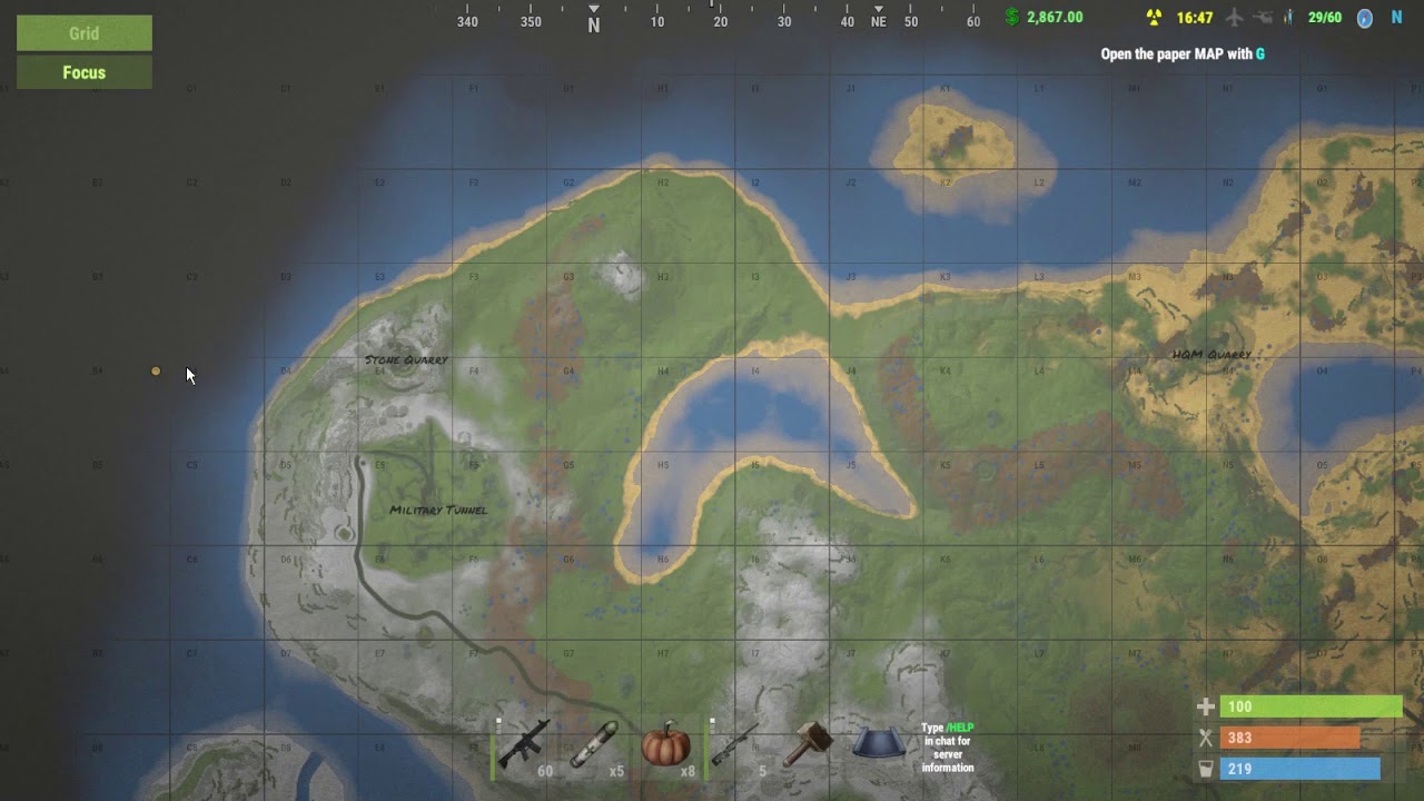 Rust under water base design - YouTube