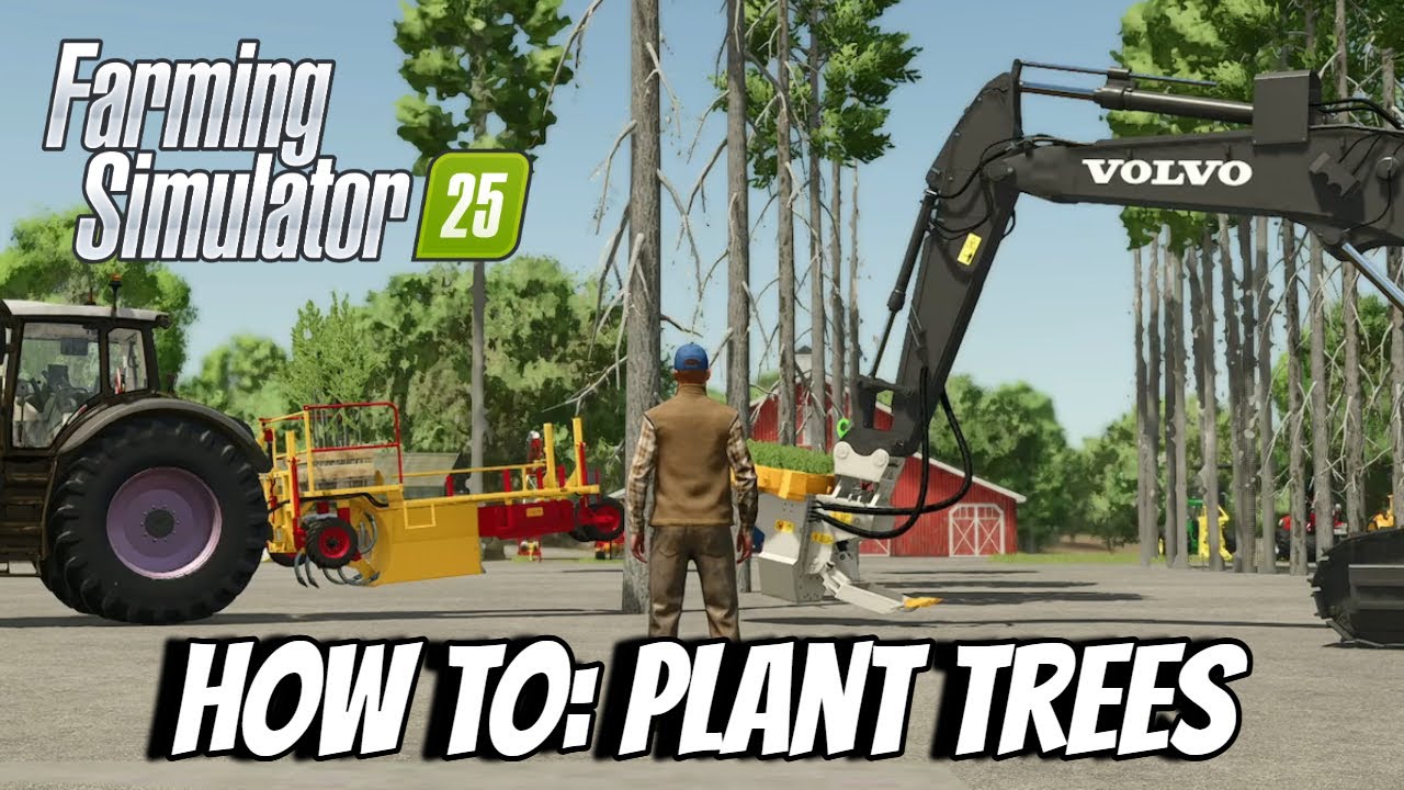 How To: Plant Trees - Farming Simulator 25 FS25 XBOX - YouTube