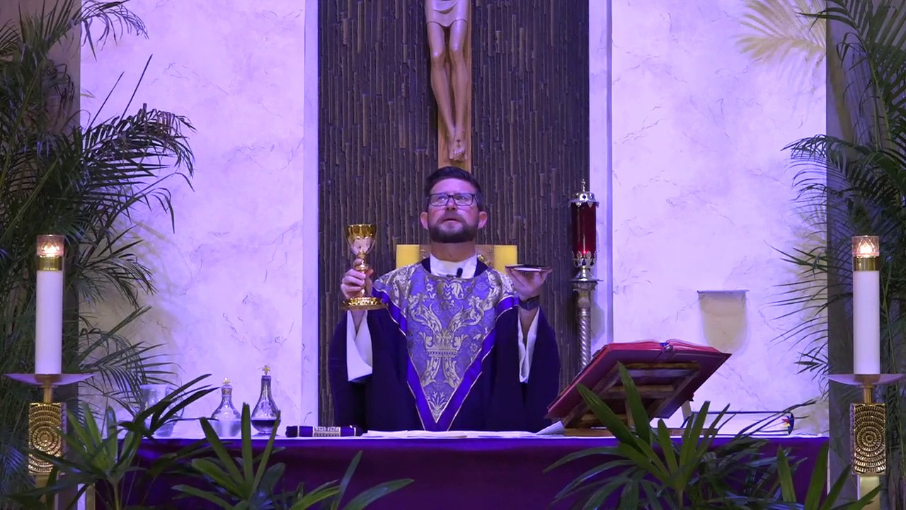 April 8, 2020 - Mass for Wednesday of Holy Week - YouTube