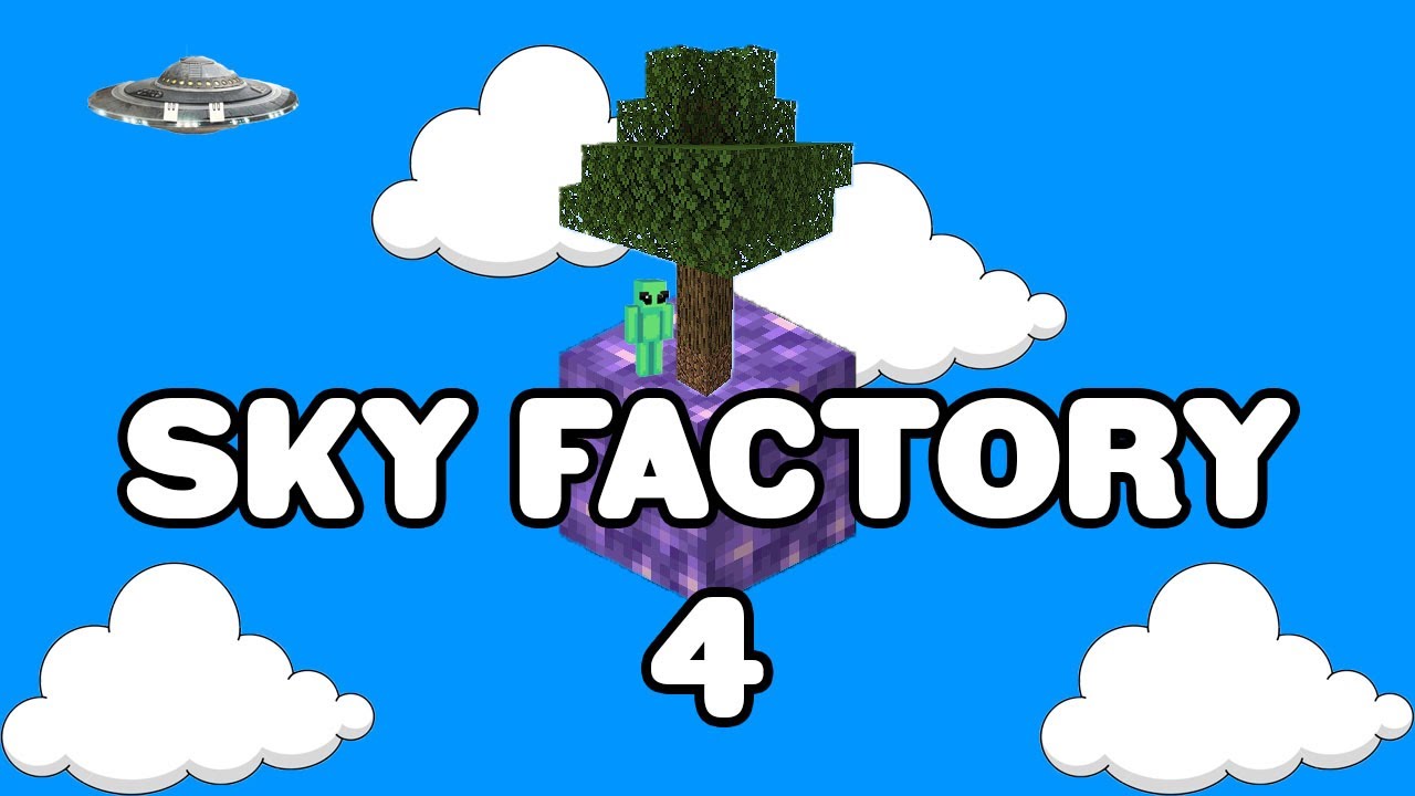 First time playing SKY FACTORY 4 without knowing what to do?! - YouTube