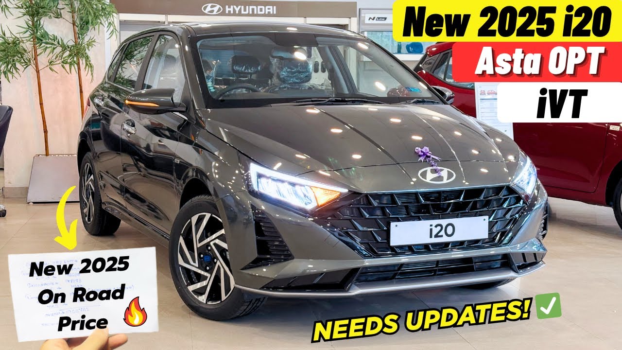 New 2025 Hyundai i20 Asta Optional IVT - On Road Price, Features, Full ...