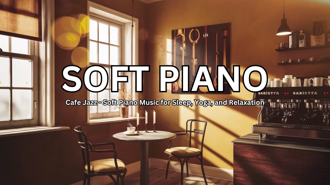 Cafe Jazz - Soft Piano Music for Sleep, Yoga, and Relaxation | Music ...