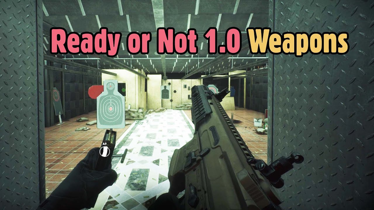 Ready Or Not 1.0 All Weapons - YouTube