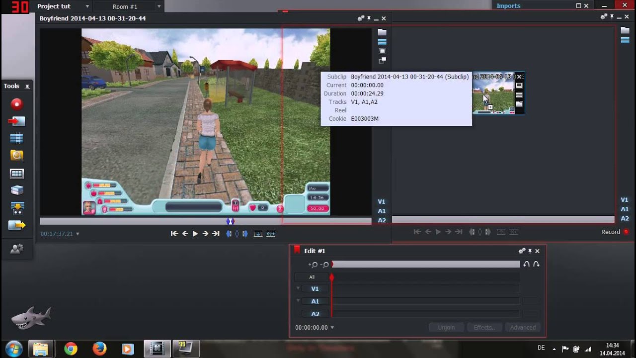 Tutorial Zensursula - Lightworks 11.5.1 - YouTube