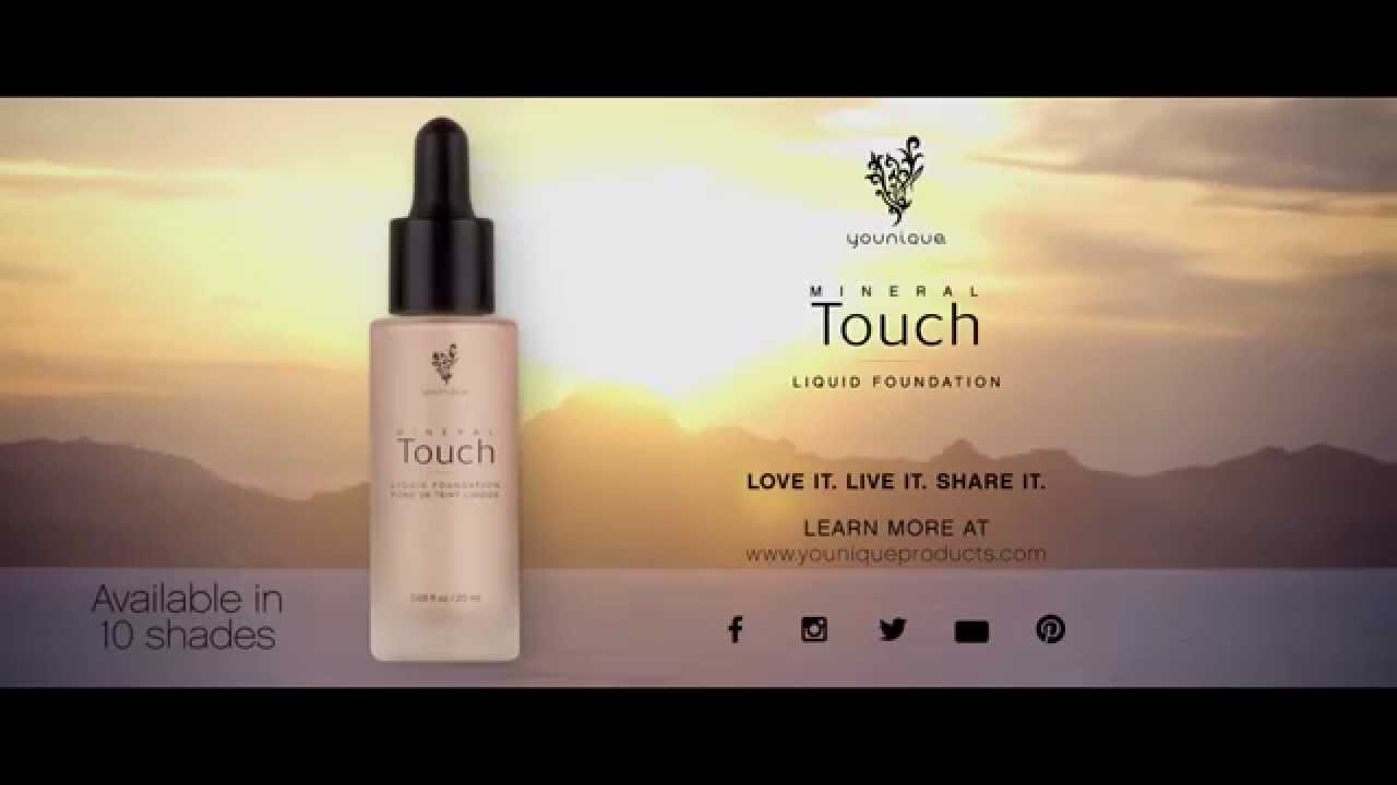 Younique’s Touch Mineral Liquid Foundation - YouTube