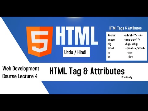 HTML Attributes & tags for beginner 2022 |web Development course ...