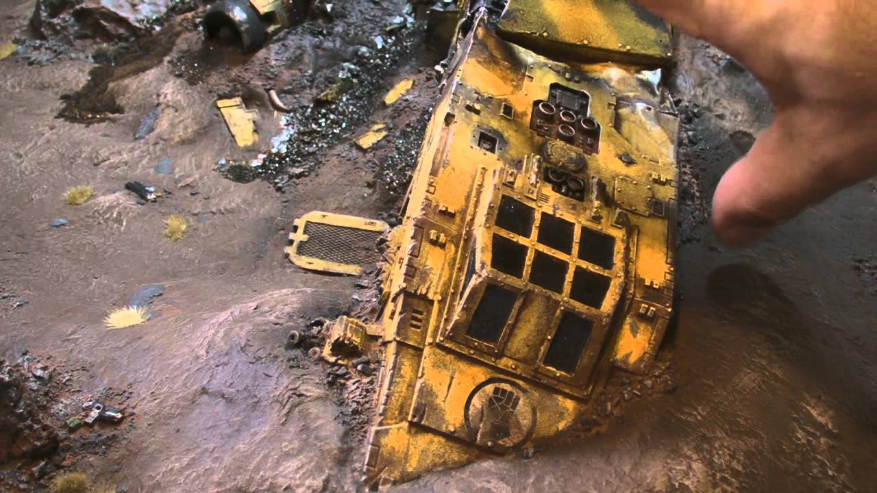 forge world realms of battle crashed thunder hawk - YouTube