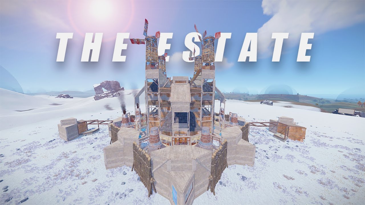 The Estate - Small Group Simple 2x2 Bunker Rust Base Design 2024 - YouTube