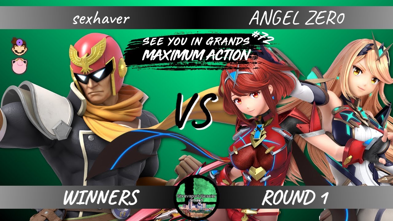 SUGMA #72 - WR1 - sexhaver (Captain Falcon/Dr. Mario/Jigglypuff) vs ANGEL ZER0 (Pyra/Mythra ...
