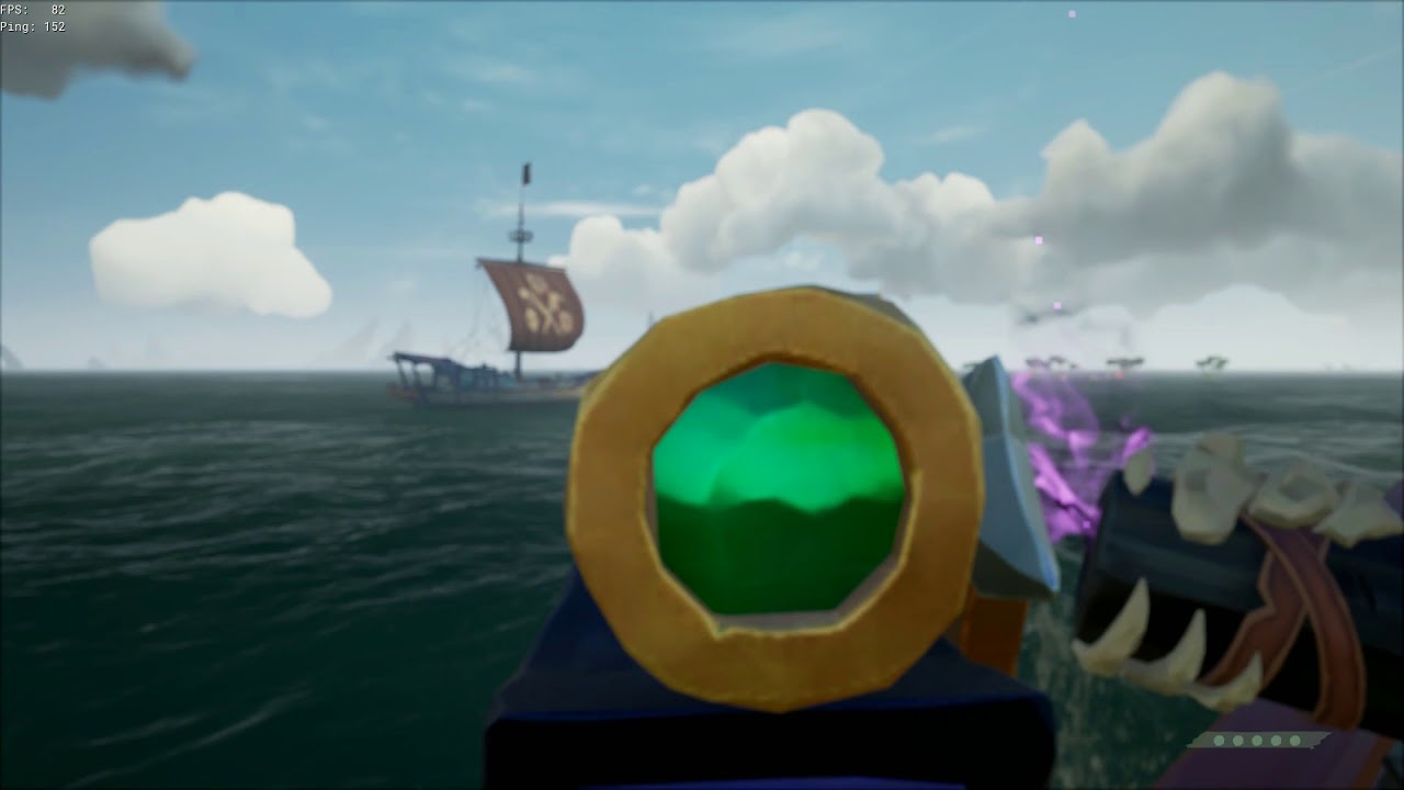 SoT adventure sloop floating after keg - YouTube