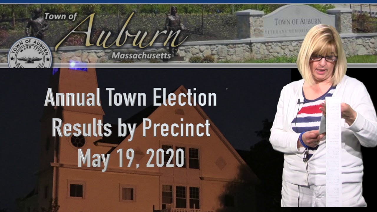 Annual Town Election Results by Precinct - May 19, 2020 - YouTube